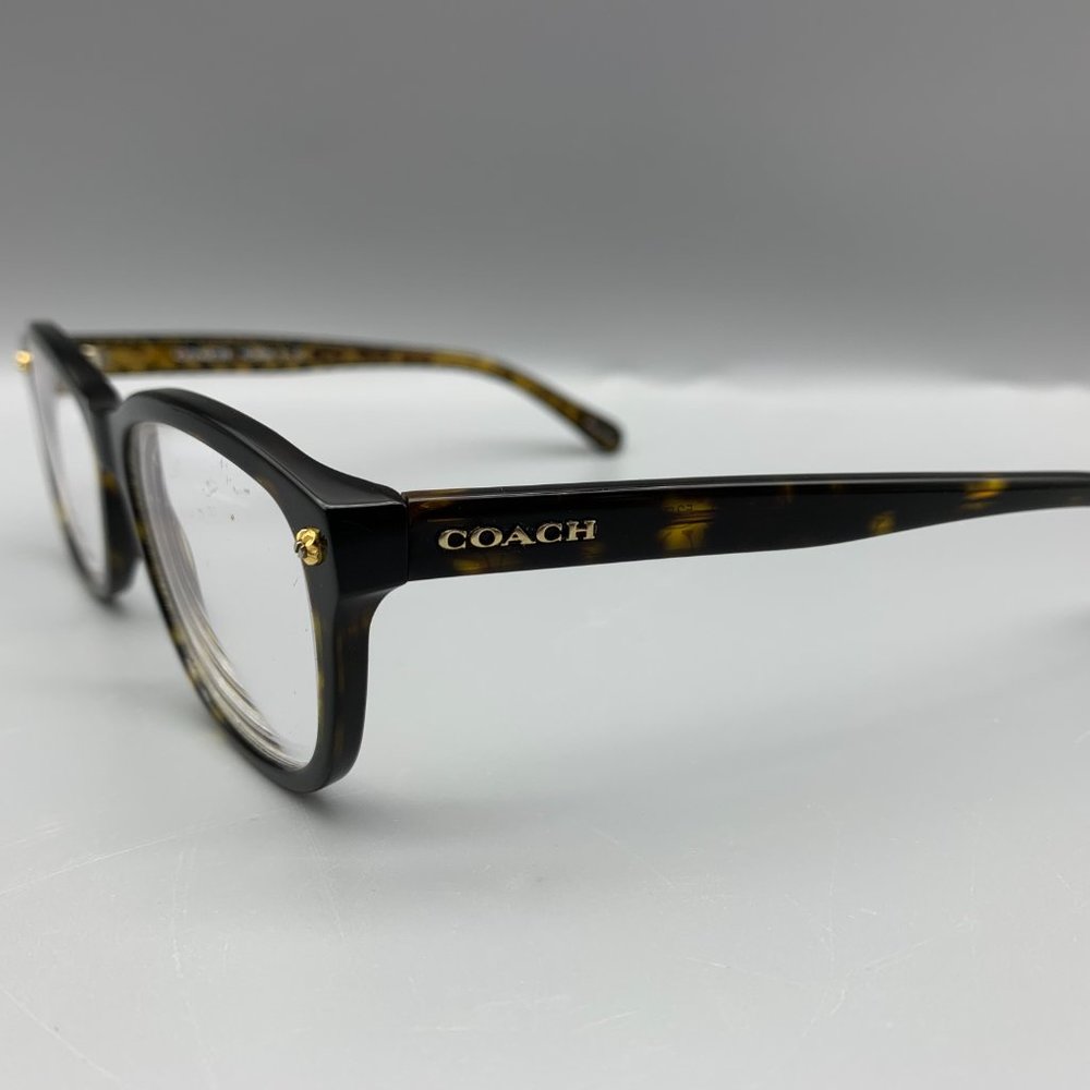 Coach Hc6095 Dark Tortoise With Gold Signature C Full… - Gem